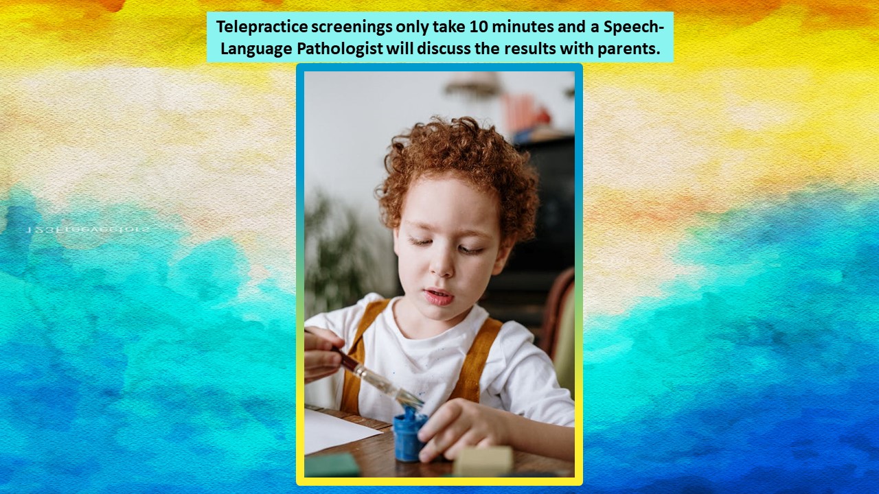 FREE Telepractice Screenings - Speechcenter, LLC.
